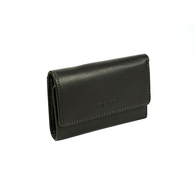 Picard Brooklyn Men's Trifold Leather Wallet with Key Holder (Cafe ...