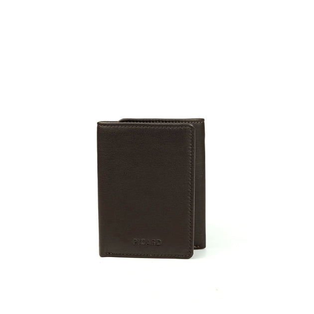 Picard Brooklyn Trifold Leather Wallet with Card Window (Cafe) – Picard ...