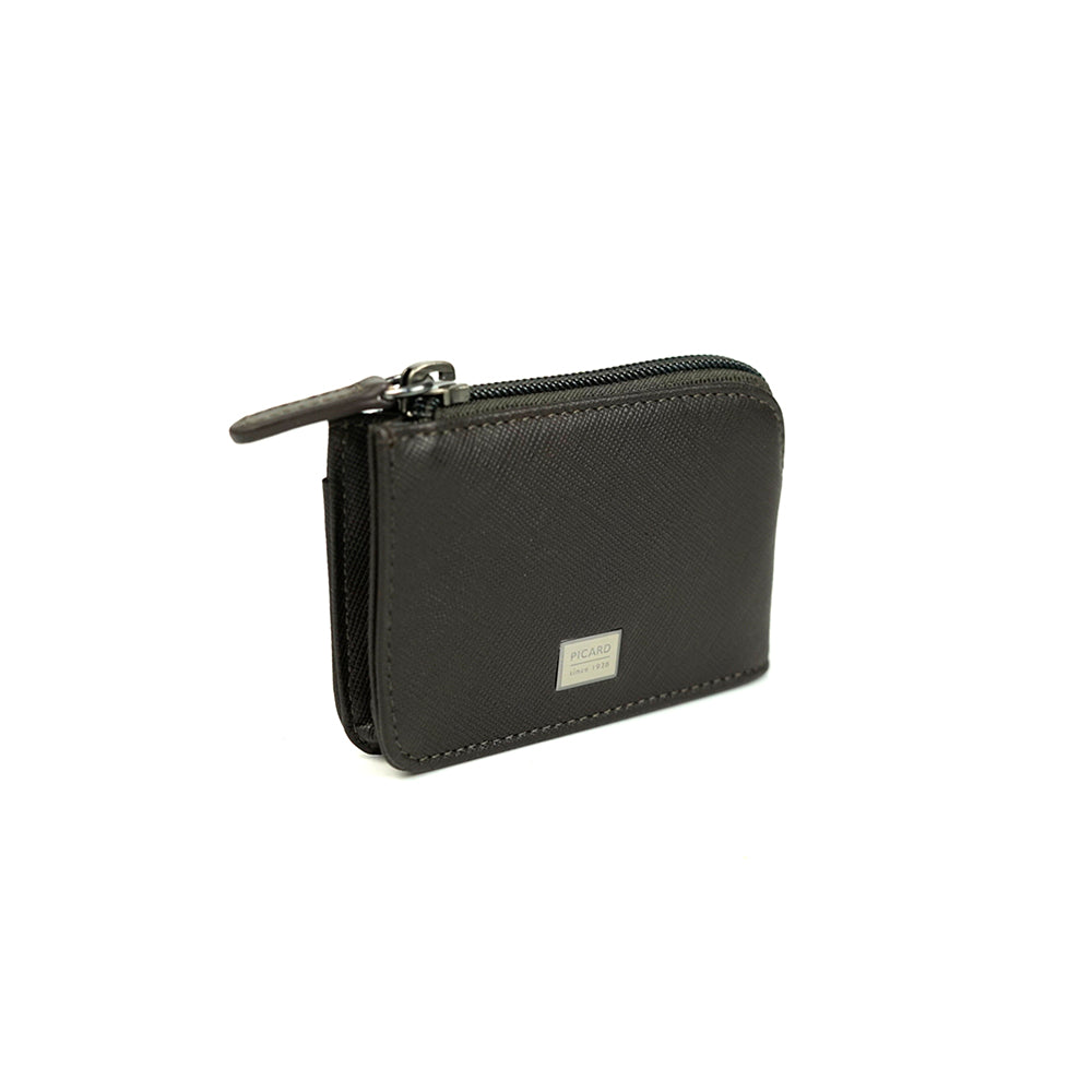 Men's Leather Coin Pouch – Tagged "Saffiano"– Picard (Singapore)