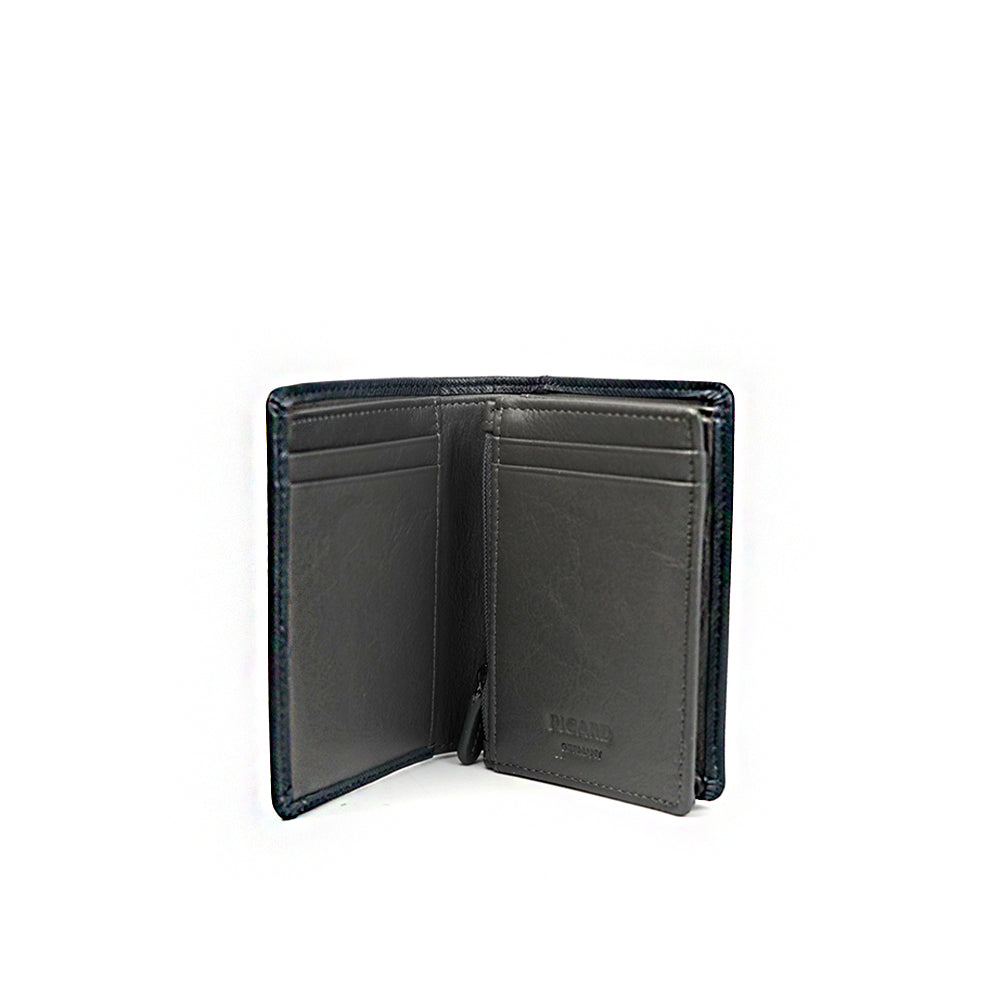 Picard Saffiano Bifold Leather Wallet with Card Window (Navy) – Picard ...