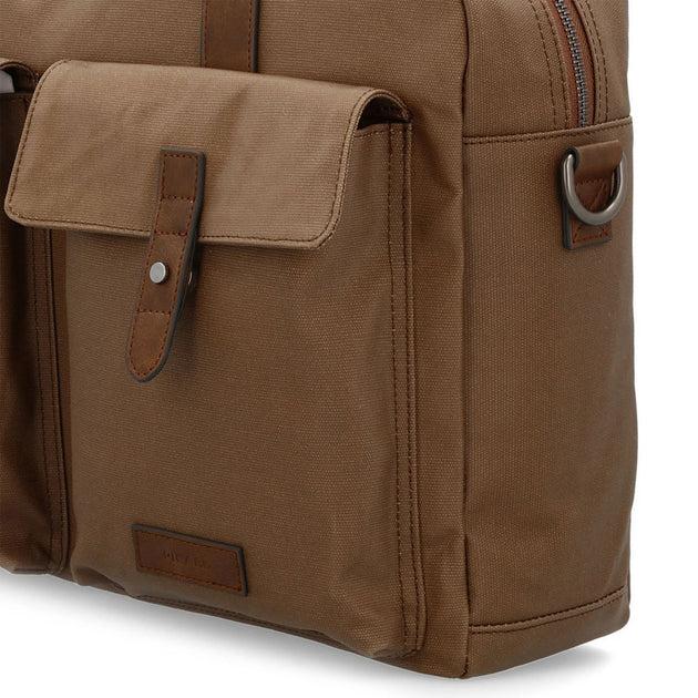 Picard Calahari Lightweight Briefcase with Adjustable Detachable Strap ...